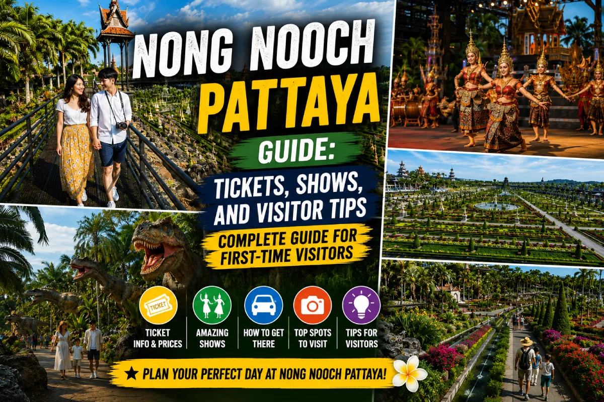 Nong Nooch Pattaya Guide: Tickets, Shows & Visitor Tips 2026